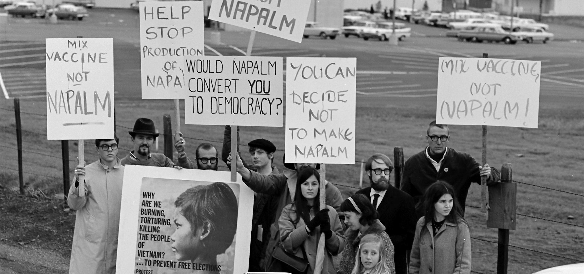 Napalm Protests, 1966 - Estuary Press